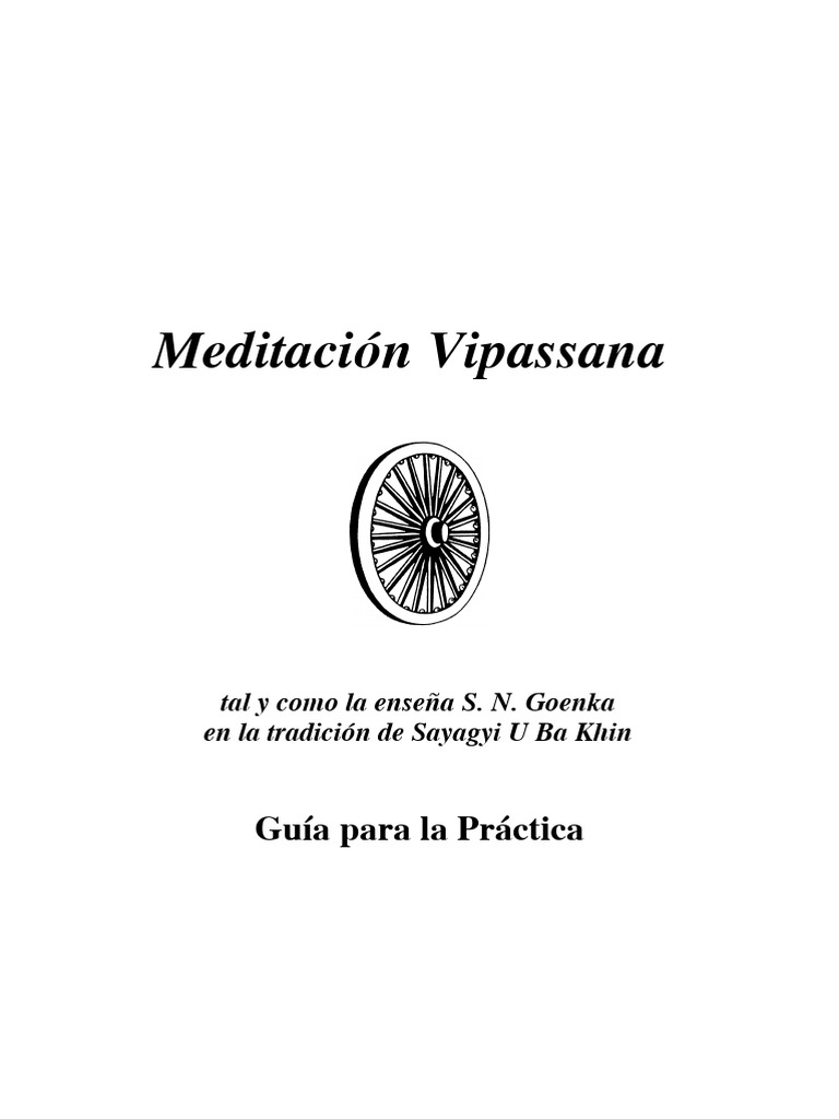 GuíaparalaPráctica Esp Oct2009 12p | PDF | Sufrimiento | Mente