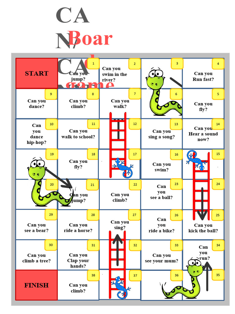 Cancant A1 Board Game Boardgames CLT Communicative Language Teaching ...