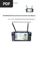 HM30 User Manual v1.3 | PDF | Unmanned Aerial Vehicle | Remote Control