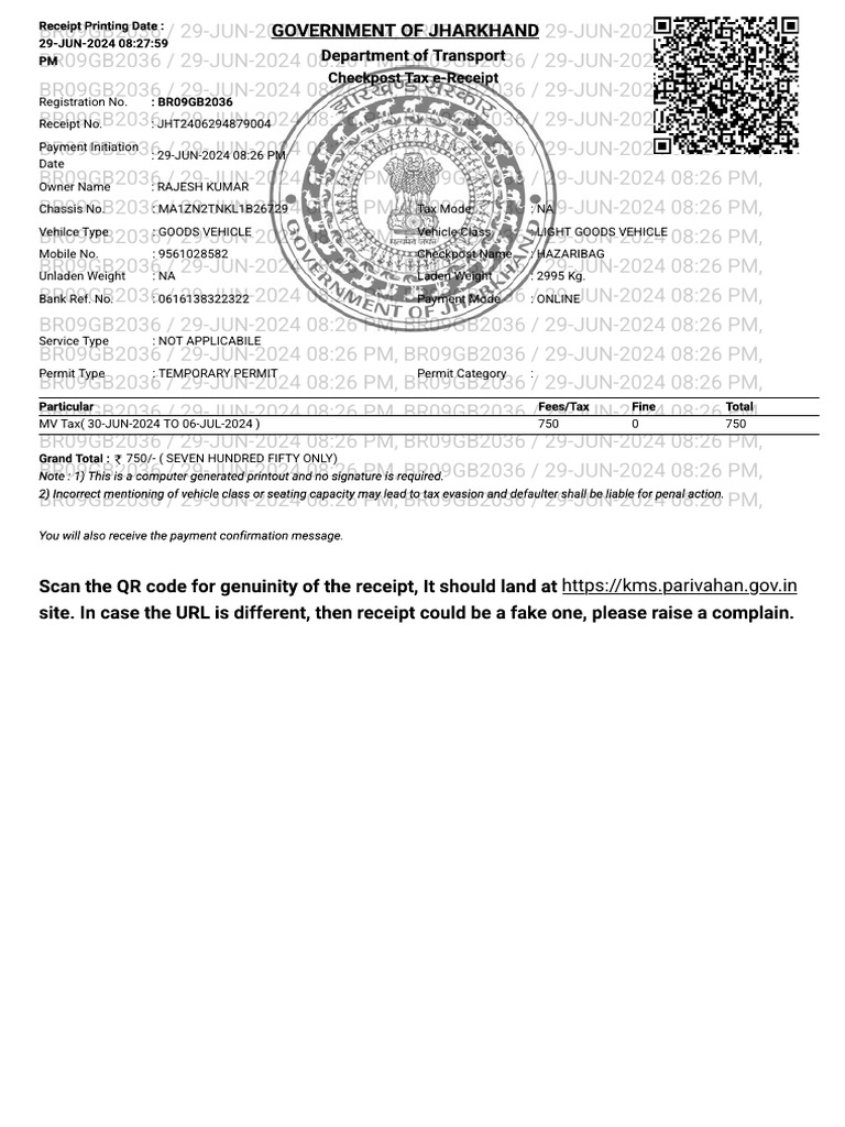 Jharkhand 7 Day | PDF | Vehicles | Transport