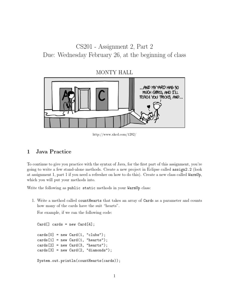 Assign2 Part2 Pdf Class Computer Programming Method Computer Programming 0973