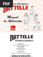 BDI - Inventario de Desarrollo Battelle | PDF | Validez (Estadísticas ...