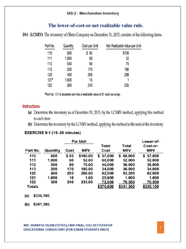 Inventory-Basic-Sheet | PDF | Economies | Logistics