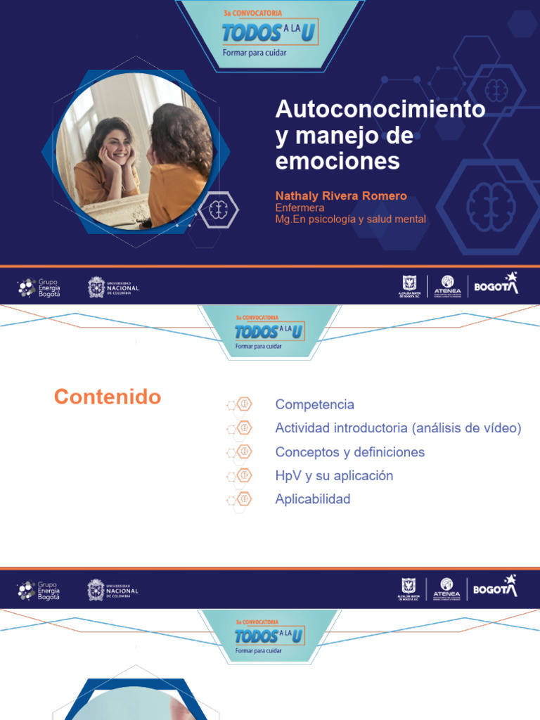 LT - S1 - 1 - Autoconocimiento y Manejo de Emociones | PDF | Las emociones | Motivacional