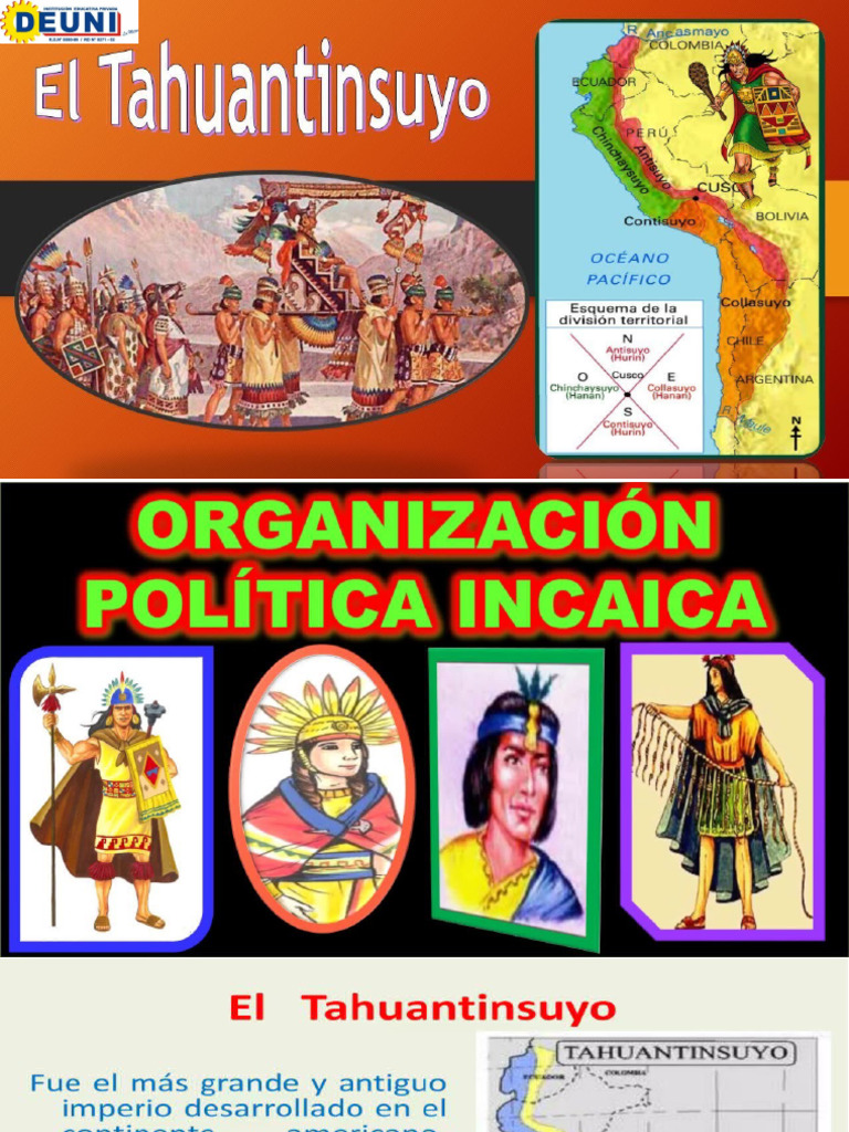 El Tahuantinsuyo y Su Organización Política | PDF