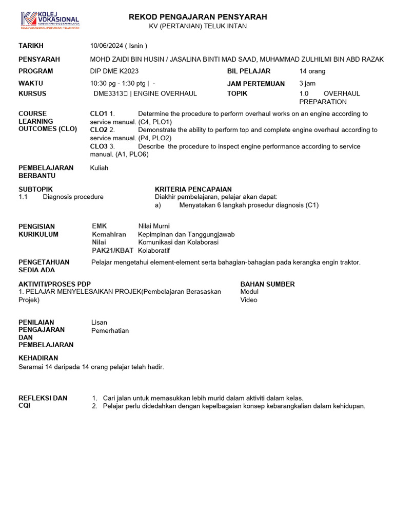 Erp Minggu 2 Masa 2 | PDF