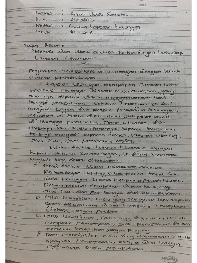 Rizal Hadi Saputra | PDF