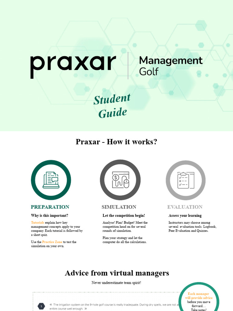 Praxar Student Guide To Success | PDF | Pricing | Budget