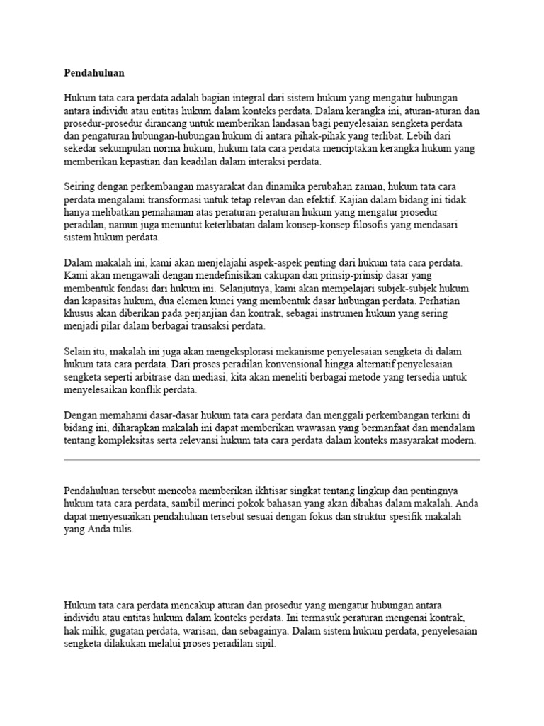 Perdata | PDF