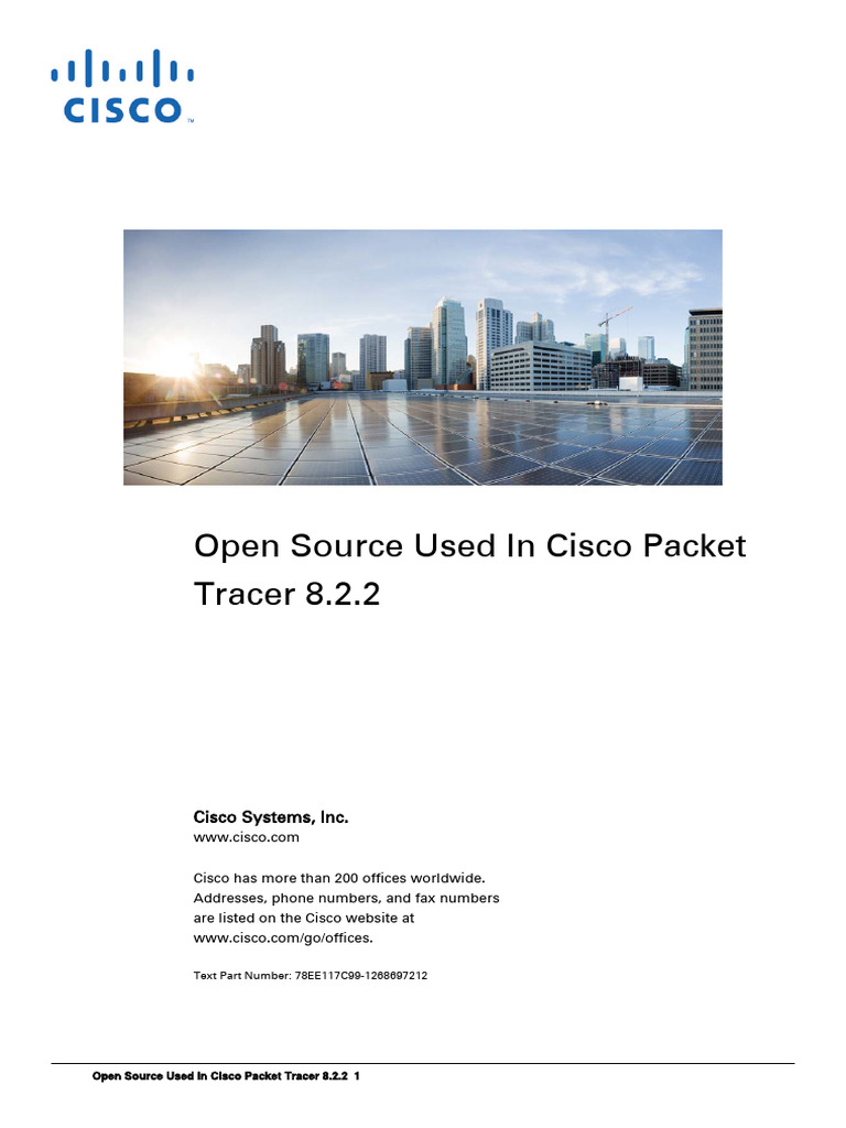 Packet Tracer Open Source | PDF | Derivative Work | Copyright