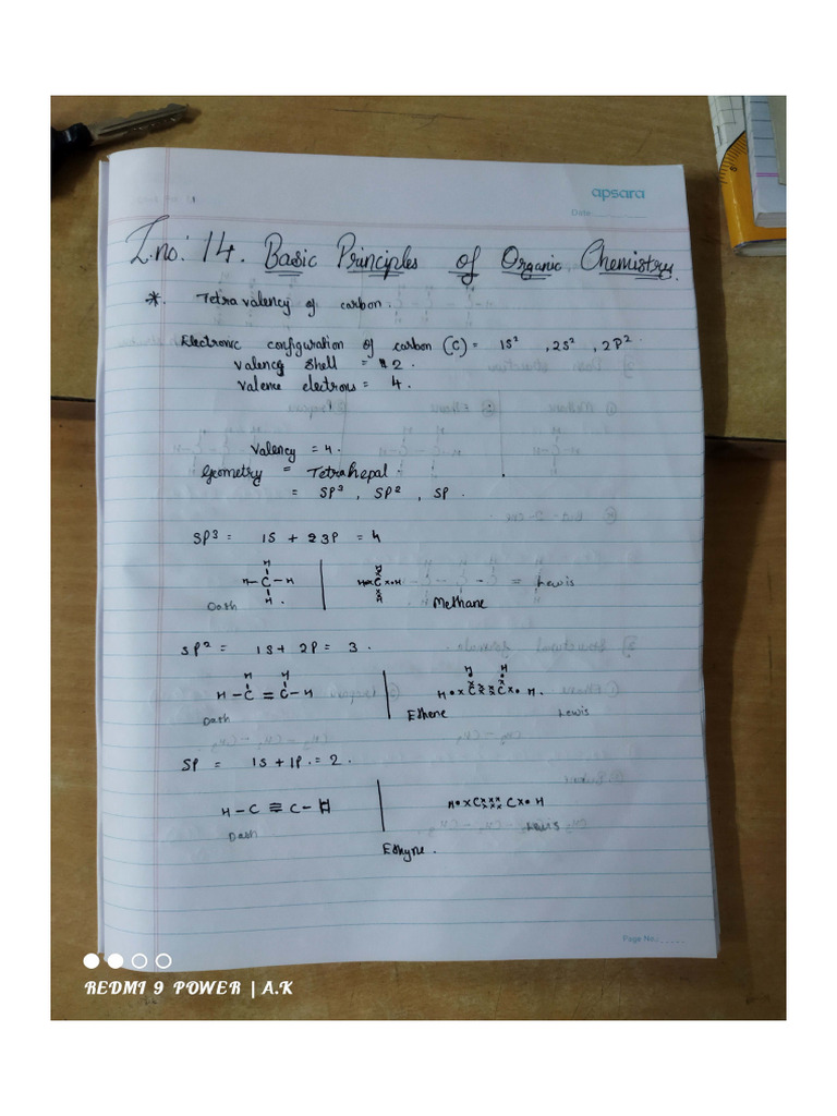 Organic Chemistry - Chapter. 14. Basic Principles of Organic Chemistry ...