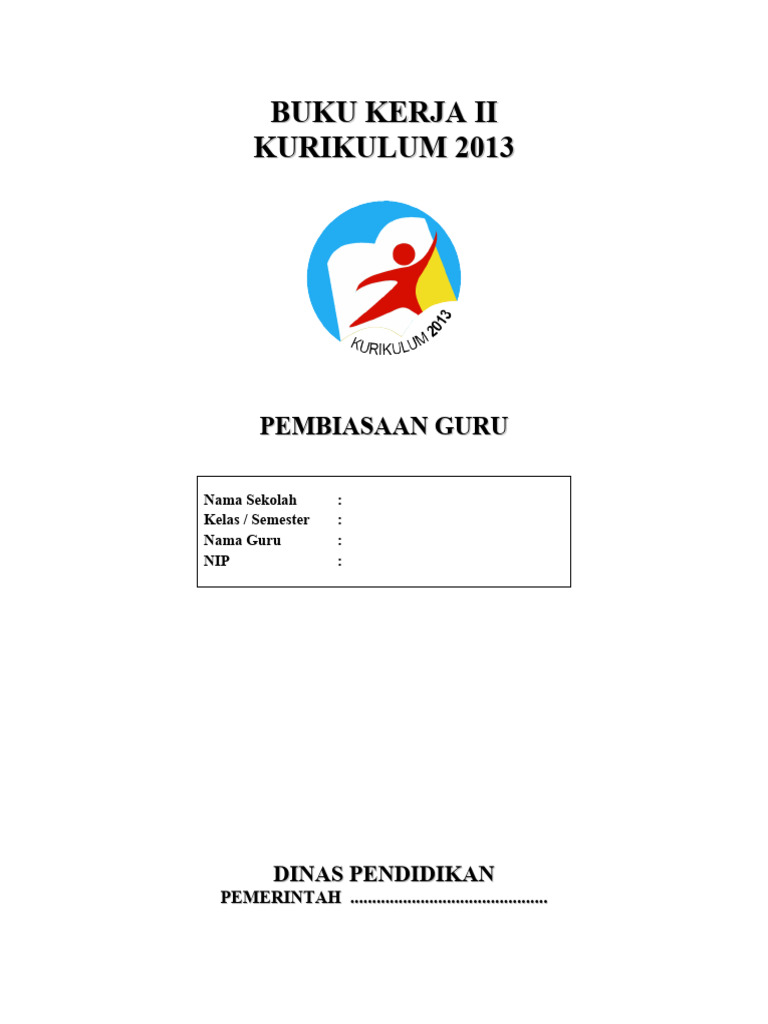 Format Pembiasaan Guru Dalam Buku Kerja | PDF