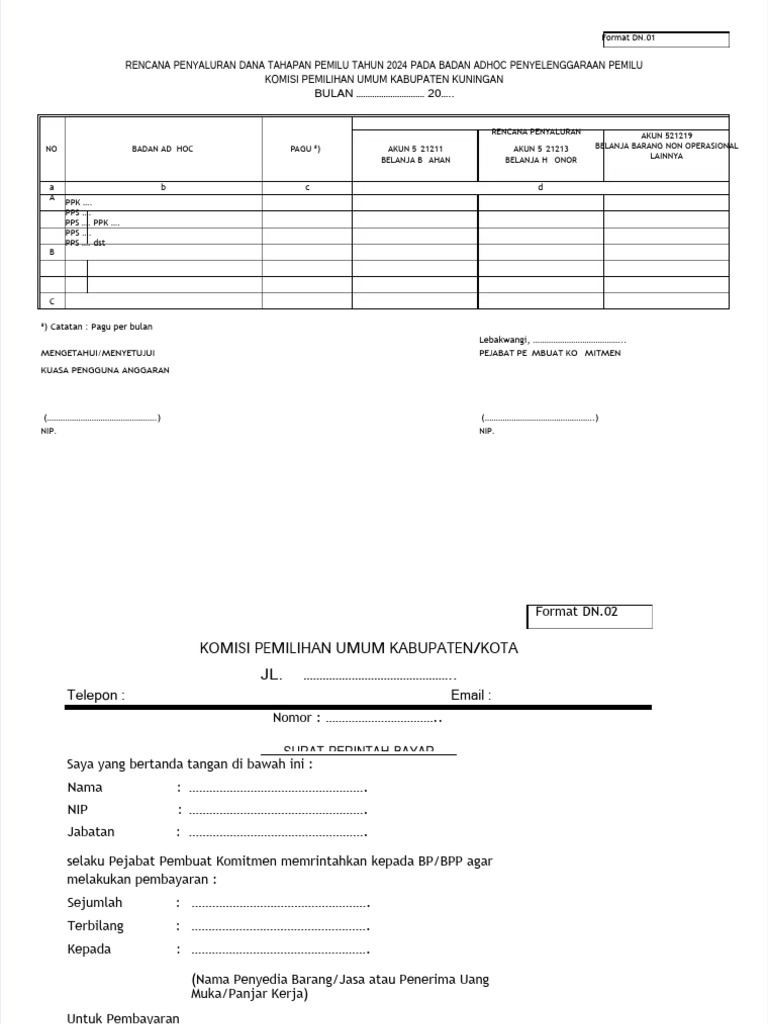 PDF SPJ Pps Pemilu Tahun 2024 - Compress | PDF