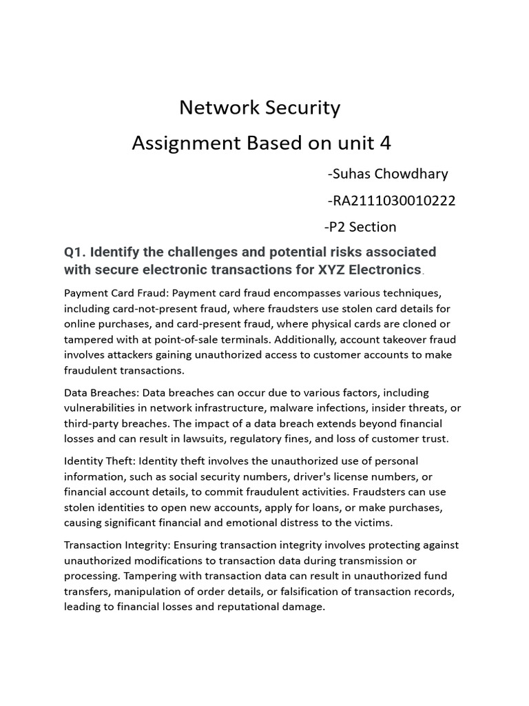 Network Security | PDF | Information Security | Computer Security