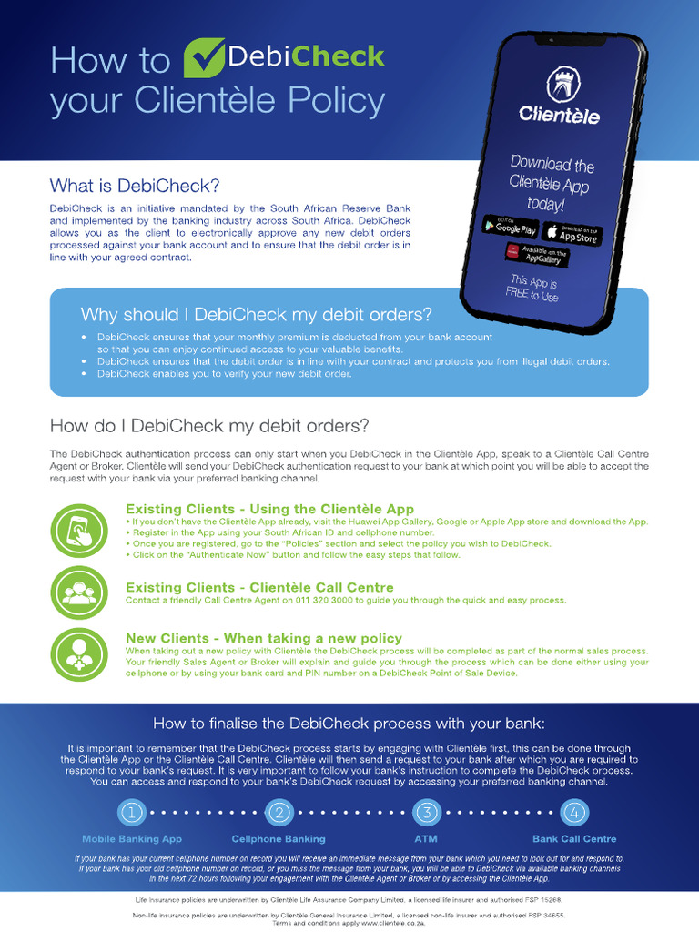 DebiCheck How To Guide | PDF