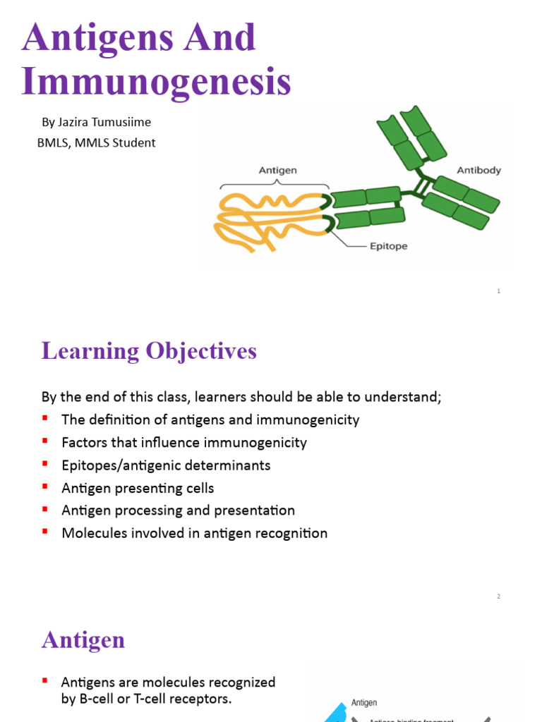 Antigens and Immunogenesis | PDF | Antigen | Immunogenicity