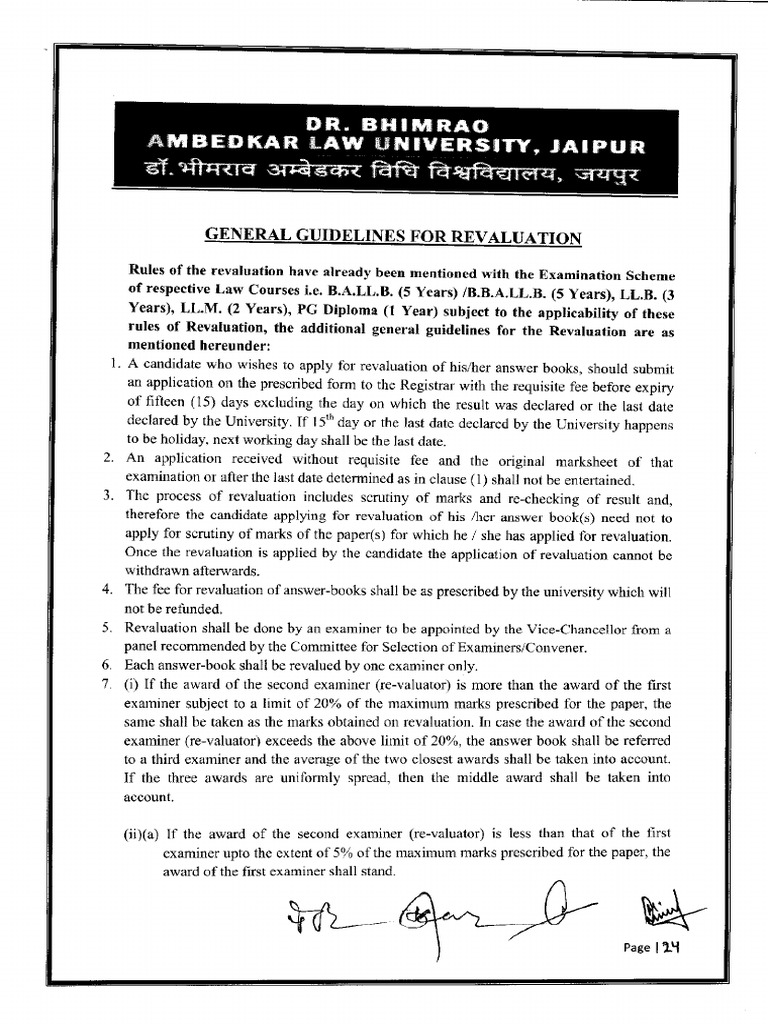 General Guidelines For Revaluation | PDF