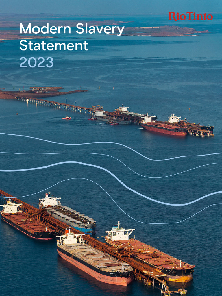 RT Modern Slavery Statement 2023 | PDF | Supply Chain | Risk