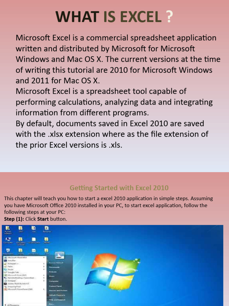 Excel Tutorial | PDF | Microsoft Excel | Macro (Computer Science)