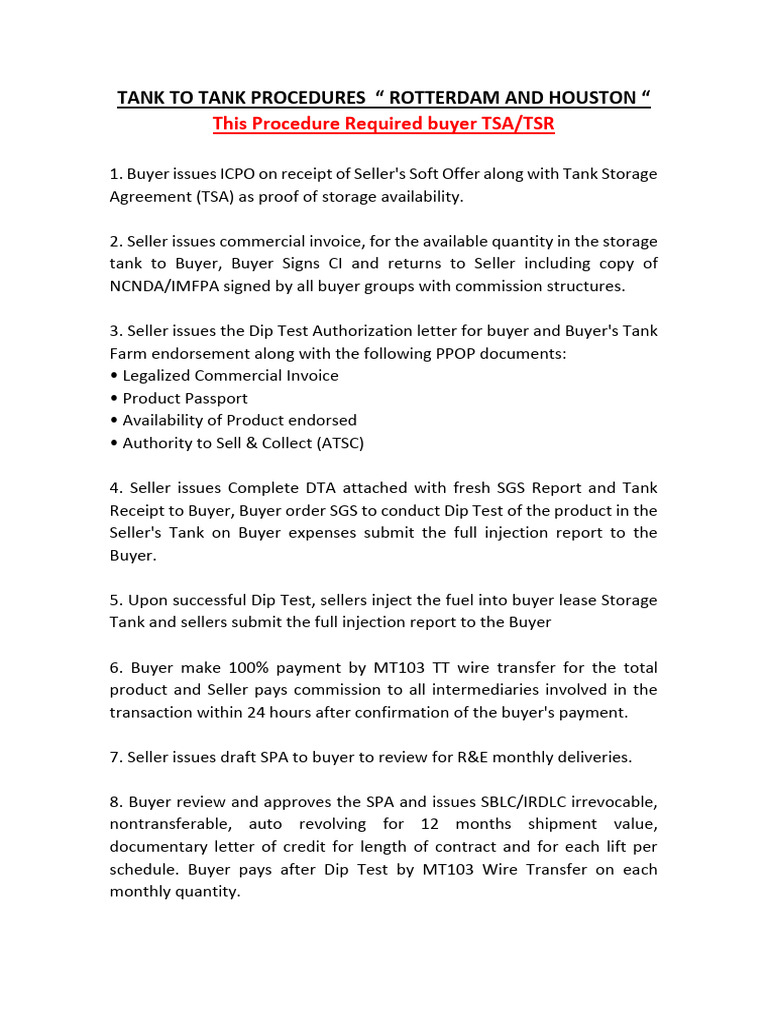 Tank-to-Tank Fuel Transfer Guide | PDF