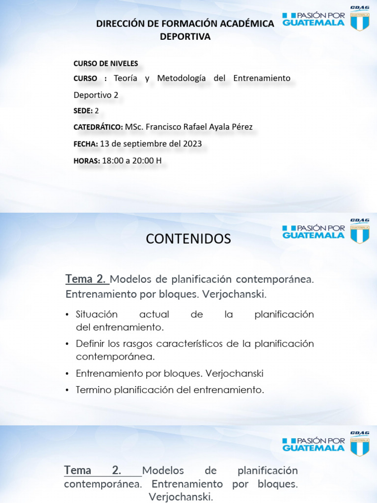 Clase 2. Modelos de Planificación Contemporanea. Verjochanski | PDF | Planificación