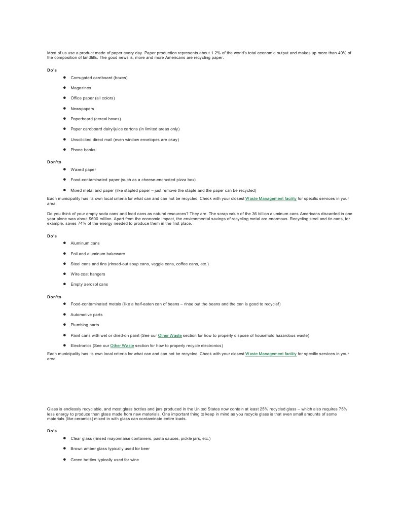 Waste Management | PDF