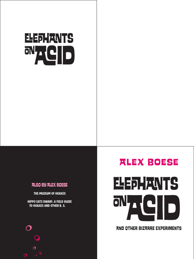 Elephants On Acid Layout | PDF