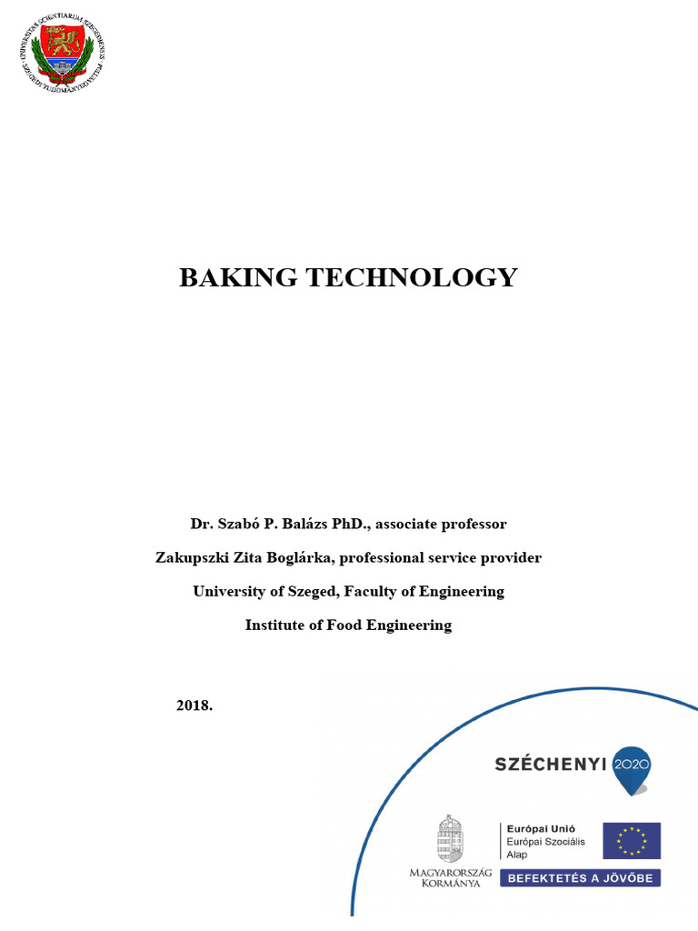 Baking Technology | PDF | Flour | Yeast