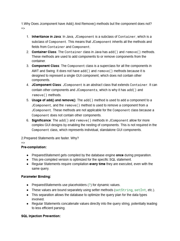 Adv Java QB | PDF | Databases | Java (Programming Language)