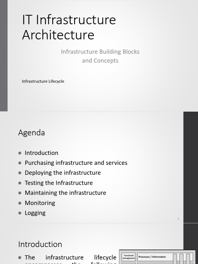 IT Infrastructure Lifecycle Management Guide | PDF | Software Testing ...