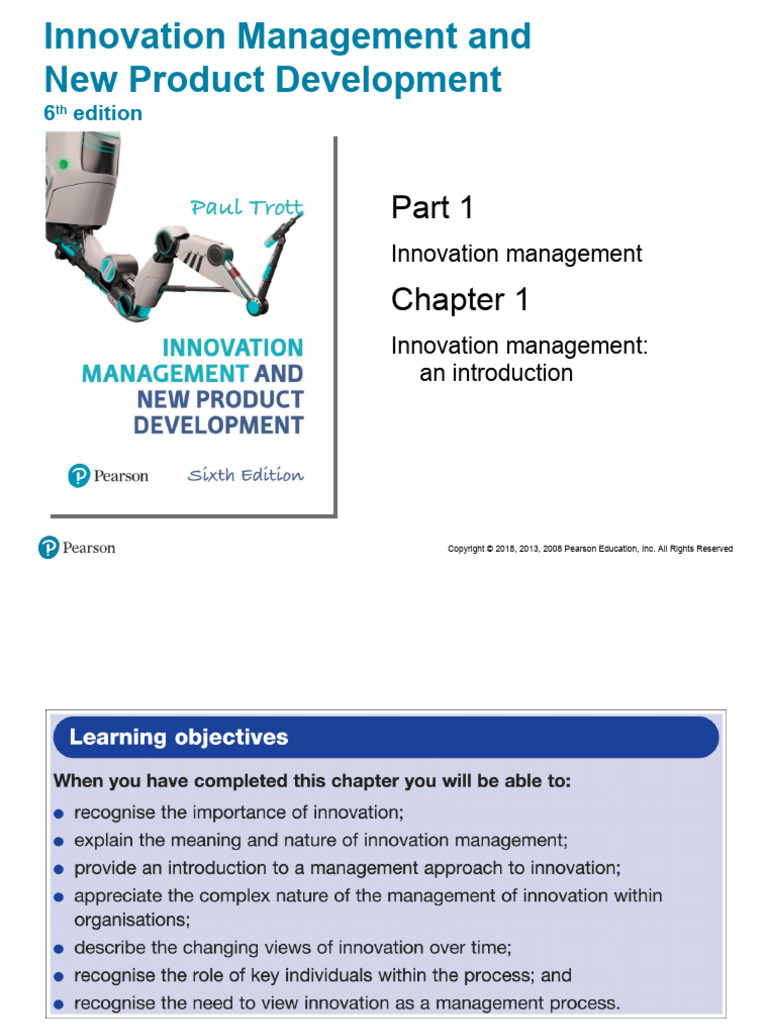 Chapter 1 - Introduction To Innovation Management | PDF | Innovation ... Chapter 1 - Introduction To Innovation Management | PDF | Innovation ...