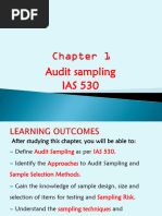 Handbook ISA 530 | PDF | Audit | Sampling (Statistics)