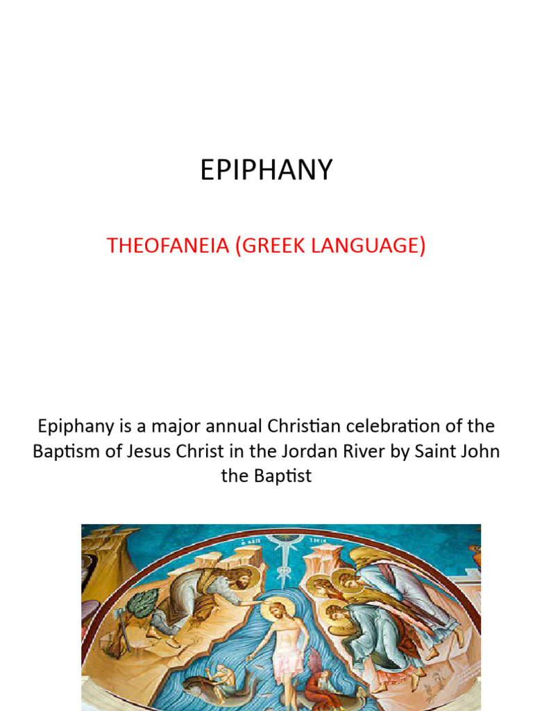 Epiphany Presentation | PDF