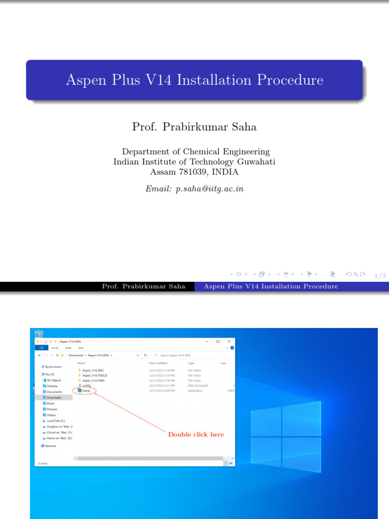 Aspen Plus V14 Installation Procedure | PDF