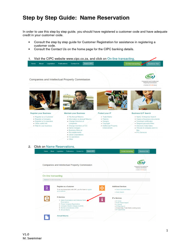Name Reservation 1 | PDF | Computer Security | Security