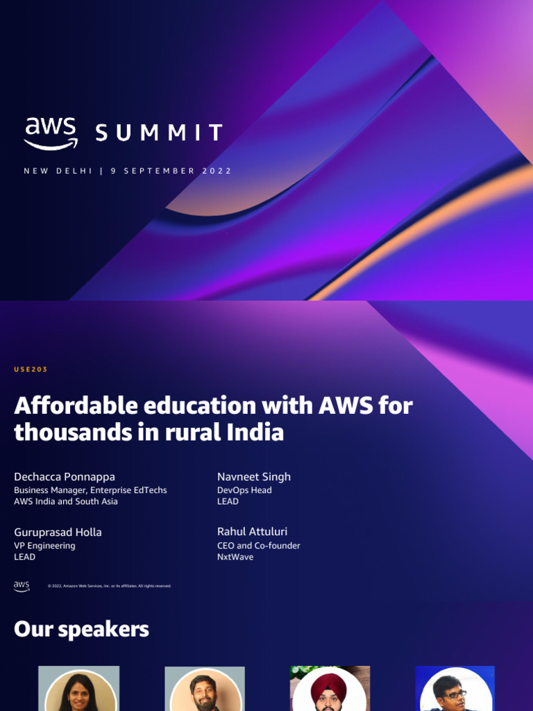 Affordable AWS Education in Rural India | PDF | Amazon Web Services ...