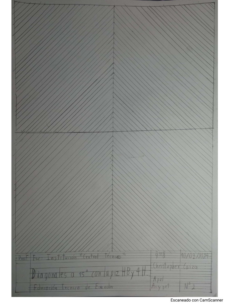 Diagonal A 45 Grados | PDF