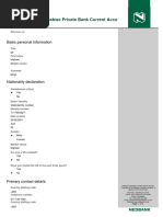 ACCOUNT APPLICATION - TFG Money - The Foschini Retail Group | PDF