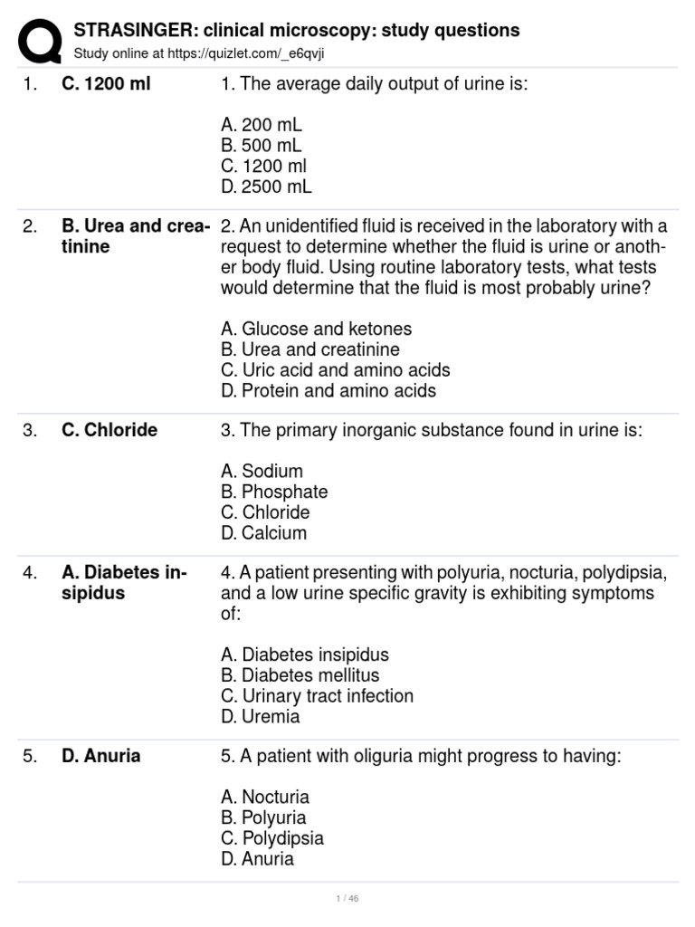 Strasinger CM | PDF | Urinary System | Kidney