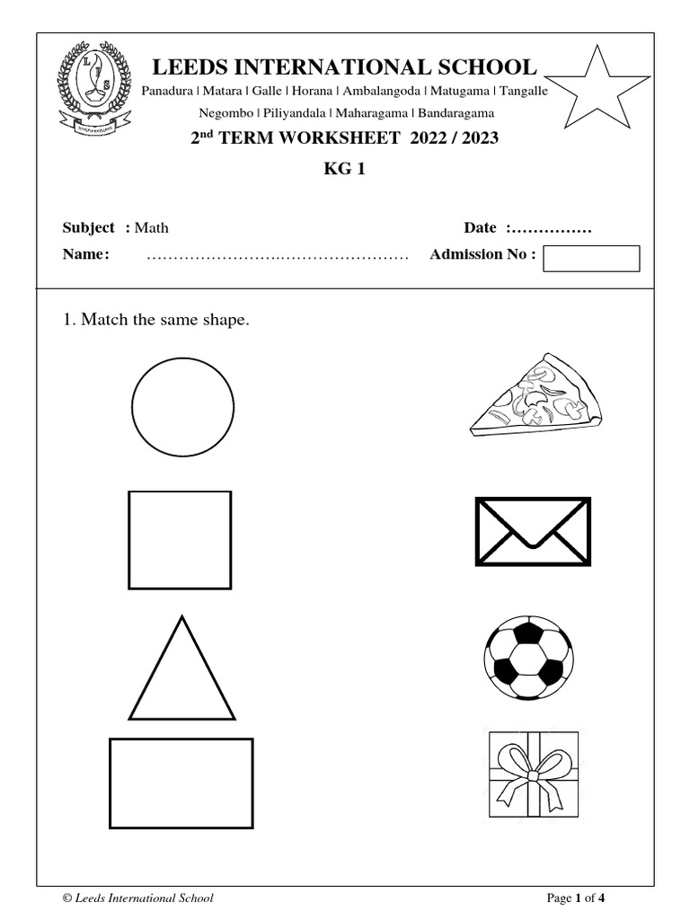 2nd Tt Ay 22 23 Maths Kg1 Qp Pdf