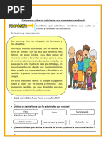 Ficha de Lectura Regreso-a-Clase | PDF