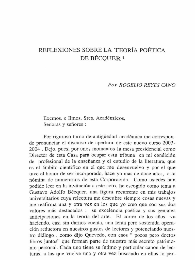 Becquer | PDF | Poesía | Edgar Allan Poe