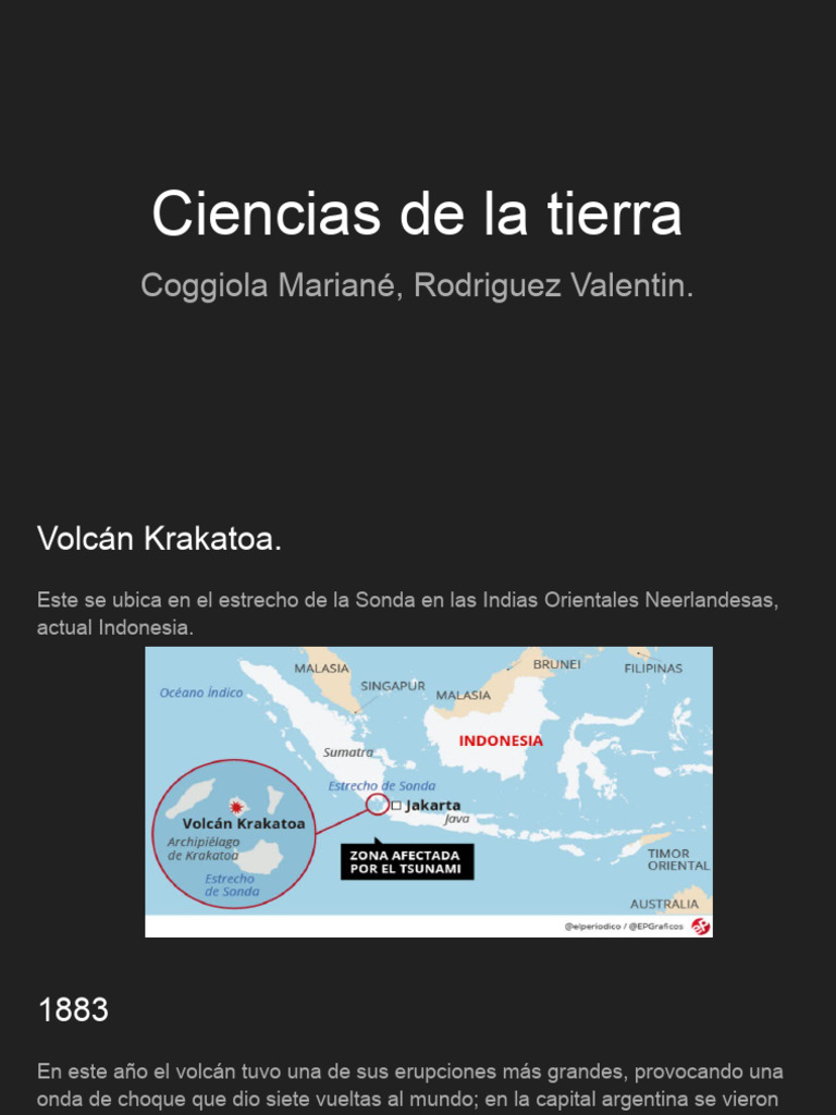 Volcan Krakatoa | PDF
