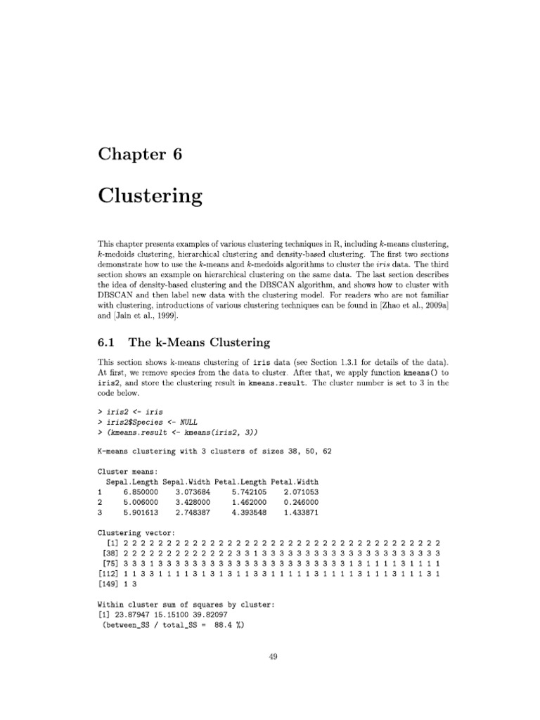 Cluster Yan | PDF