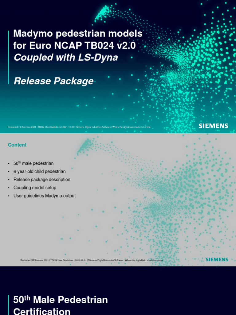 EuroNCAP TB024 User Guidelines | PDF | Computer File | Simulation