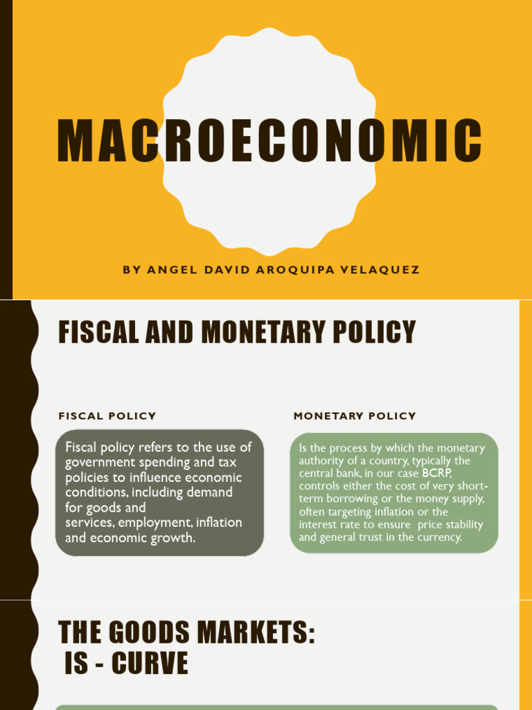 Fiscalandmonetarypolicy | PDF | Consumption (Economics) | Fiscal Policy
