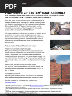 Installation Manual ZIP System Sheathing Wall and Roof | PDF | Roof ...