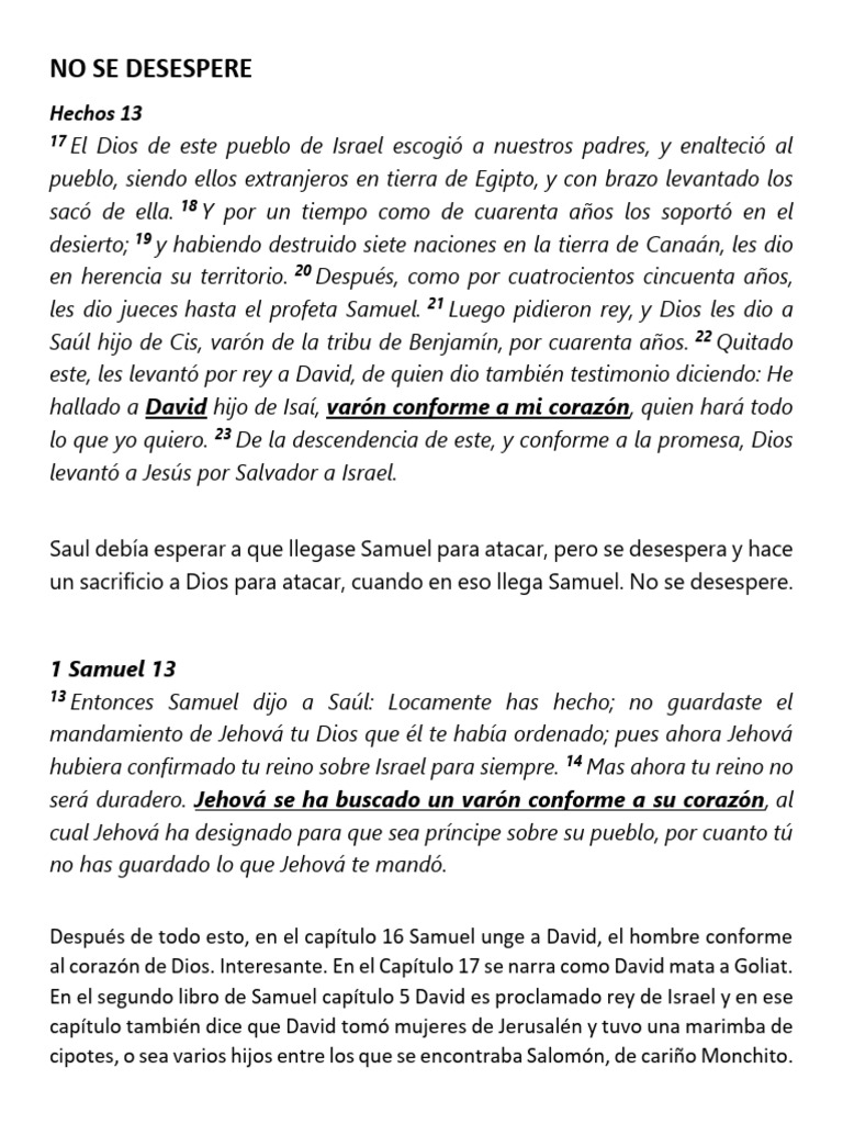 David y Salomon | PDF | David | Solomons