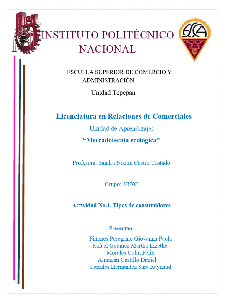 Tipologías de Consumidores Verdes | PDF | Sustentabilidad | Marketing