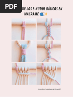 Puntos Basicos de Macrame | PDF